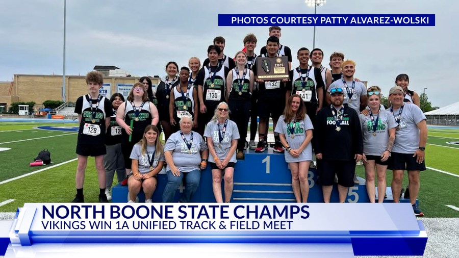 North Boone Unified Track & Field Team wins state championship