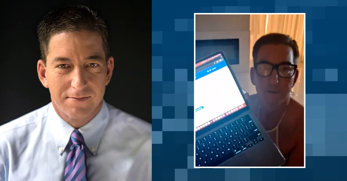 Glenn Greenwald claims leaked sex tape was "malicious political" act