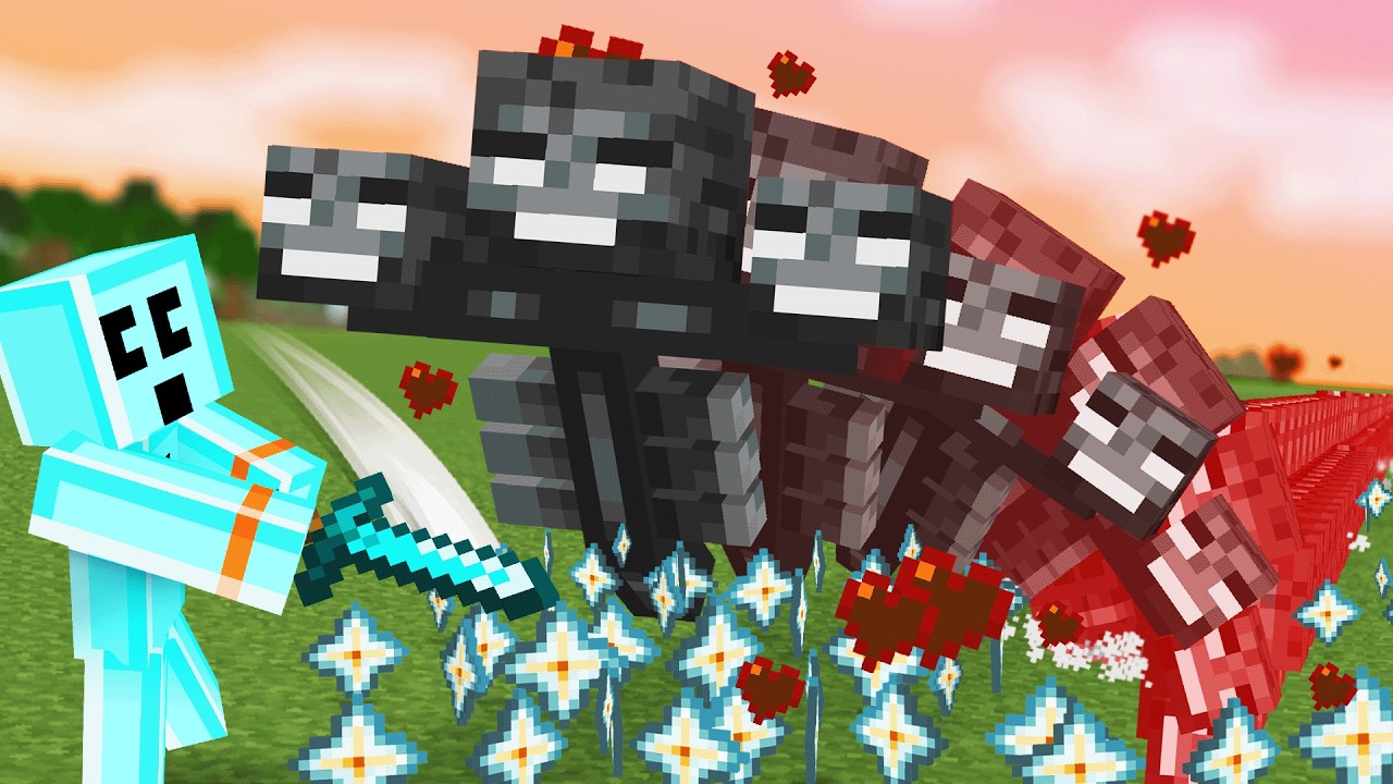 Minecraft but I have one million Nether stars