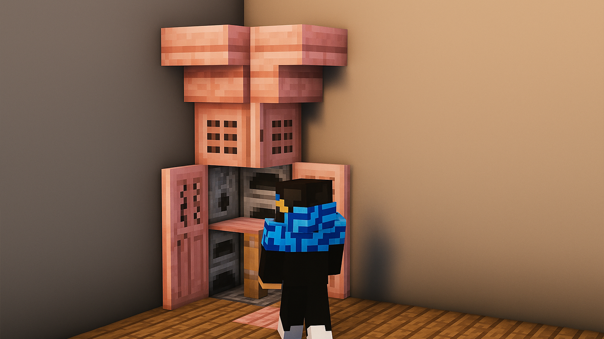 How to Build an Armor Equipper in Minecraft 🛡️ | Redstone Auto Gear-Up ...