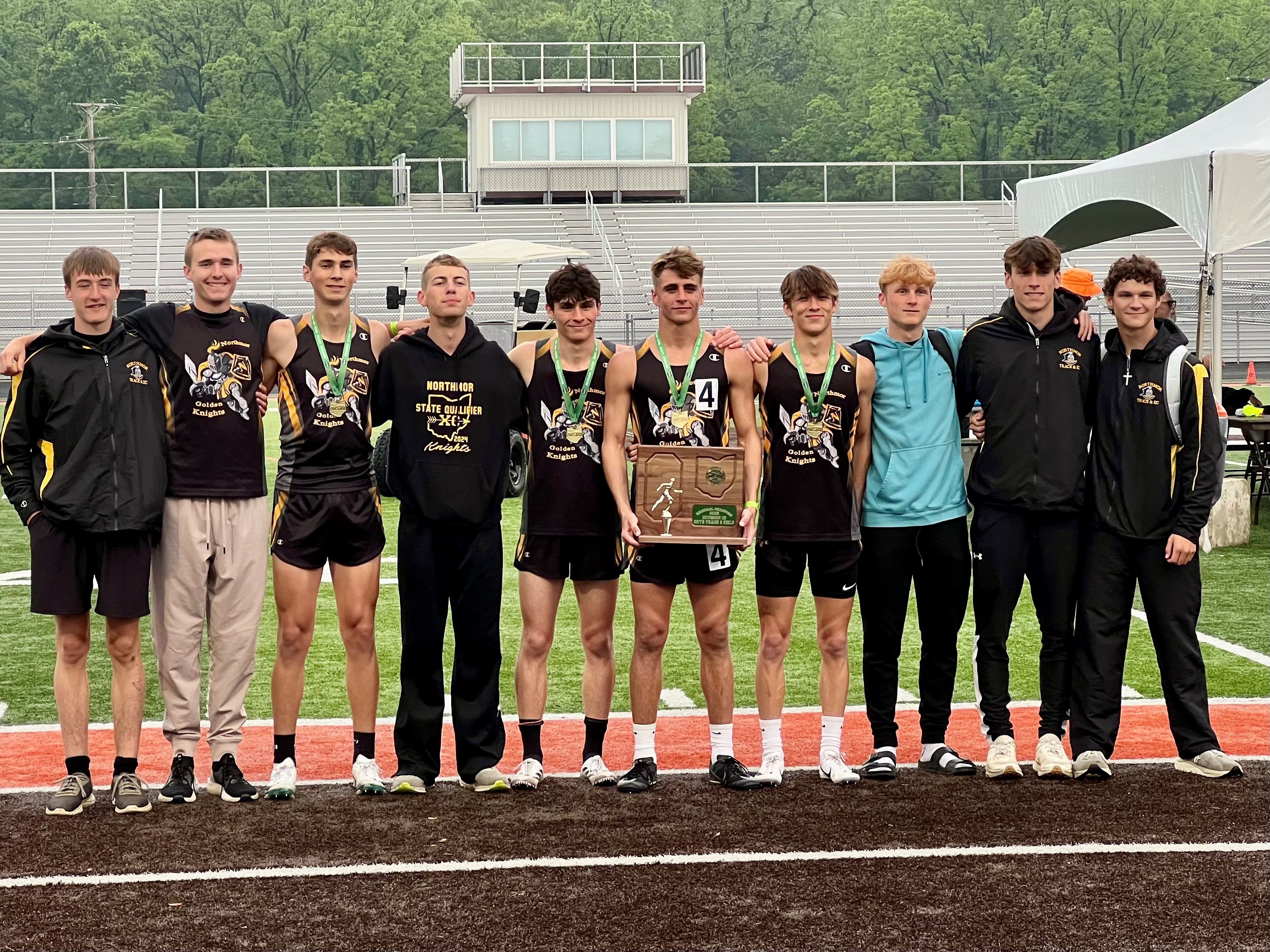 Golden Knights golden as Northmor wins first-ever track regional ...