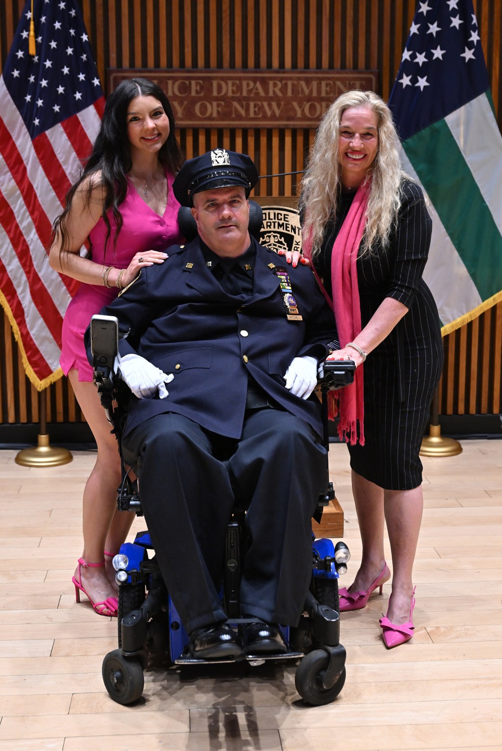 2 NYPD cops paralyzed in line-of-duty crashes promoted to second-grade ...