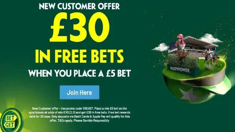 Paddy Power sign-up offer, review, ranking and step-by-step for new ...