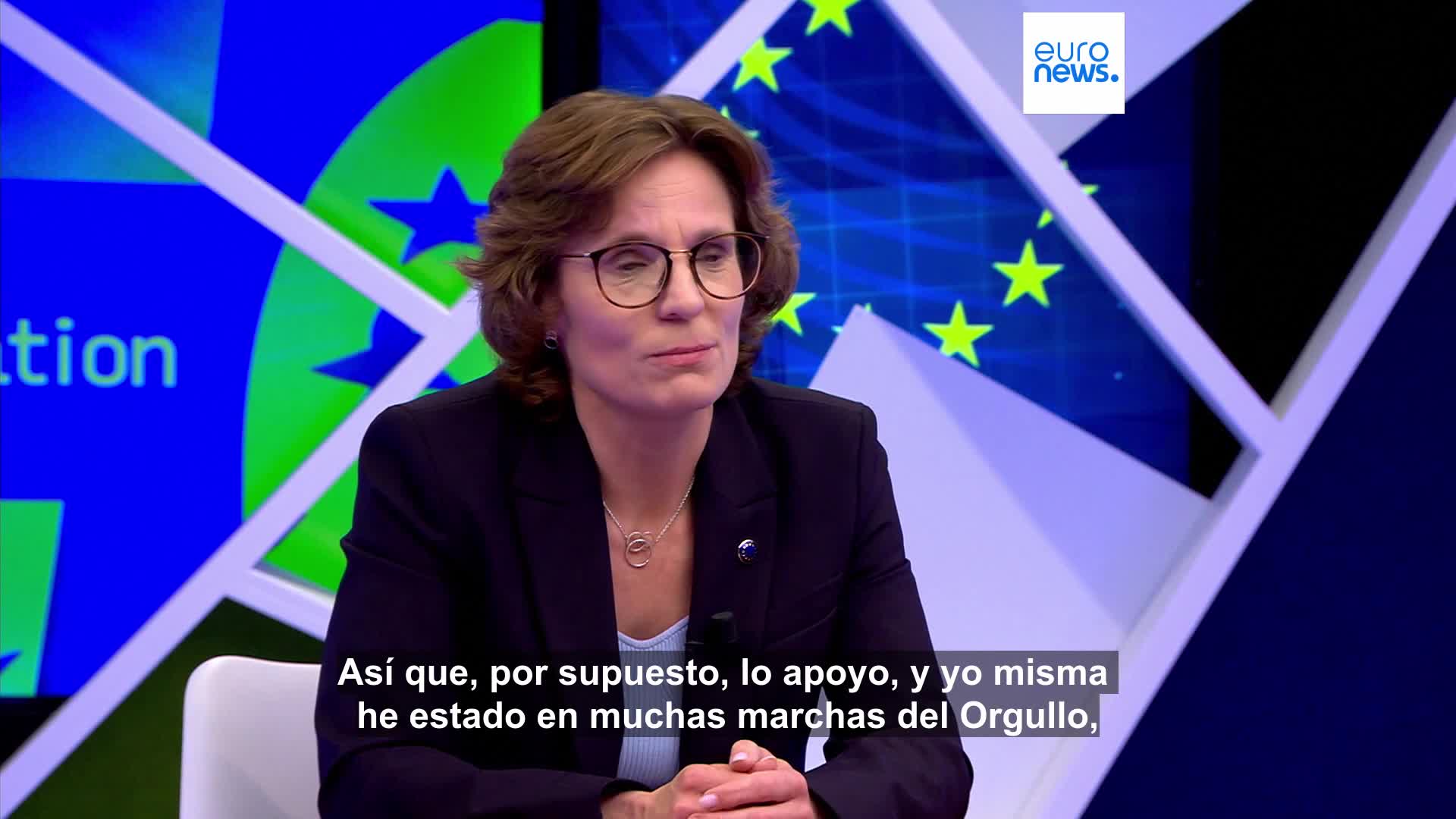 Jessika Roswall, comisaria europea, expresa su apoyo a la marcha del ...