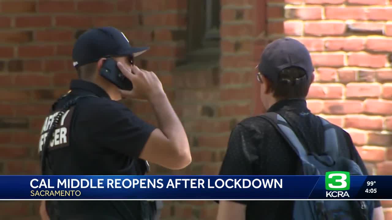 Cal Middle School reopens after lockdown