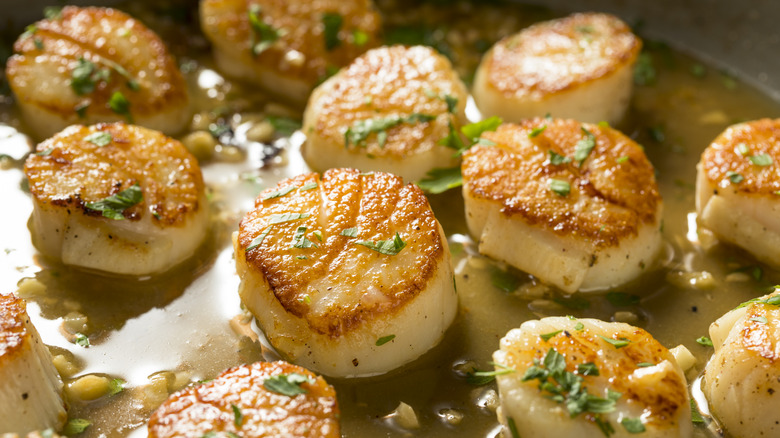 Avoid Cooking This Kind Of Scallop If You Want A Perfect Sear