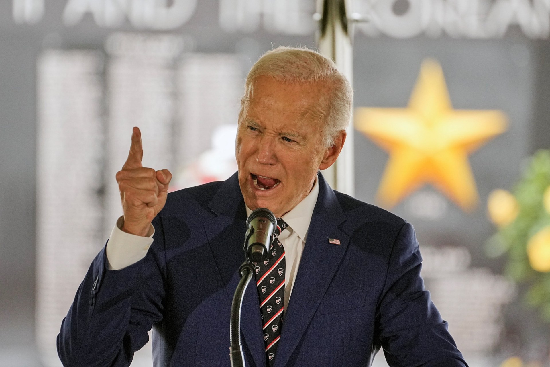 Biden jokes he 'can beat the hell out of' authors on his decline after ...