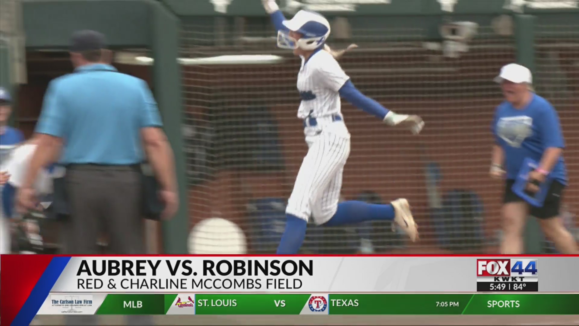 Robinson softball secures first state title in 25 years