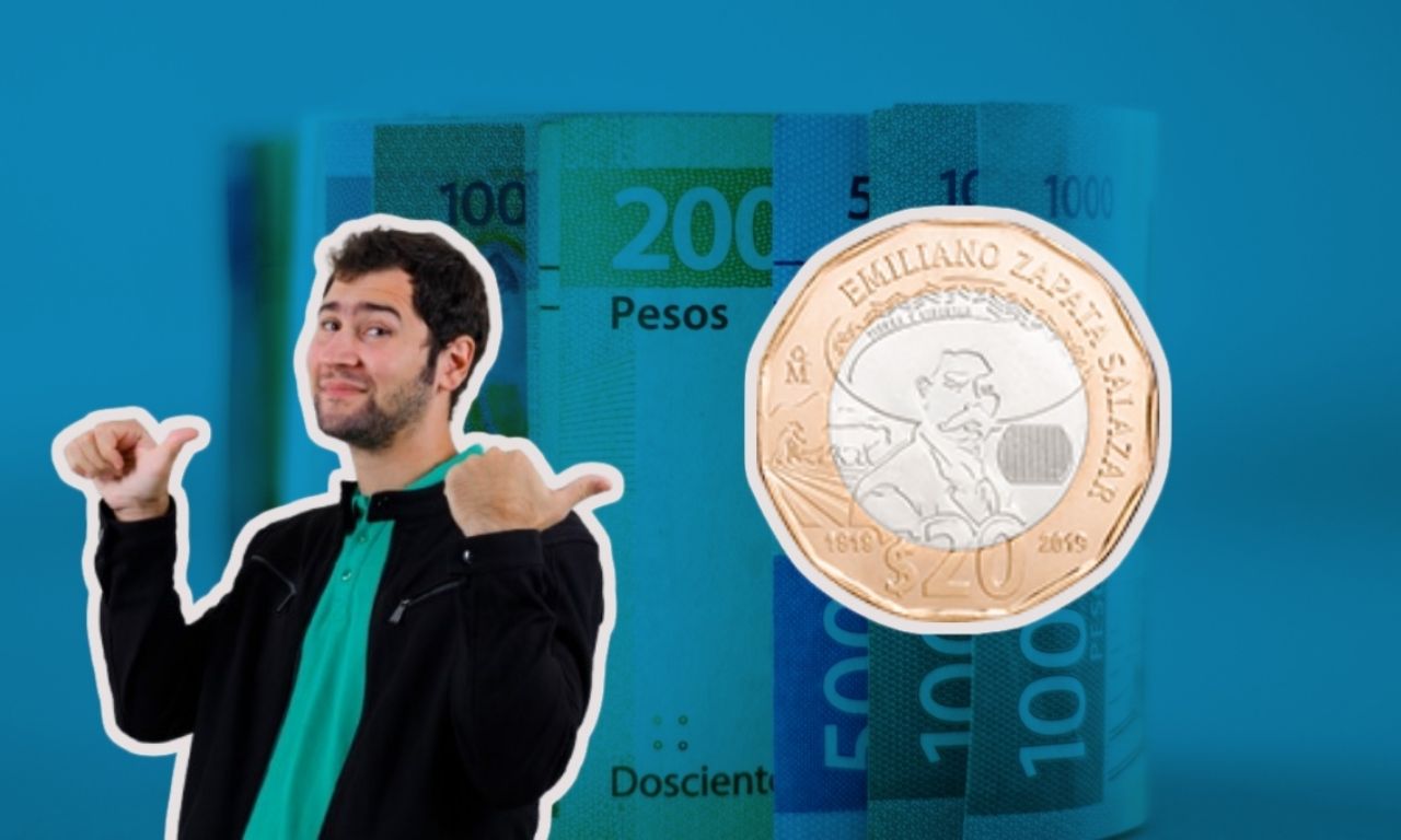 ¿La tienes? Moneda de 20 pesos que tiene a Emiliano Zapata y se vende ...