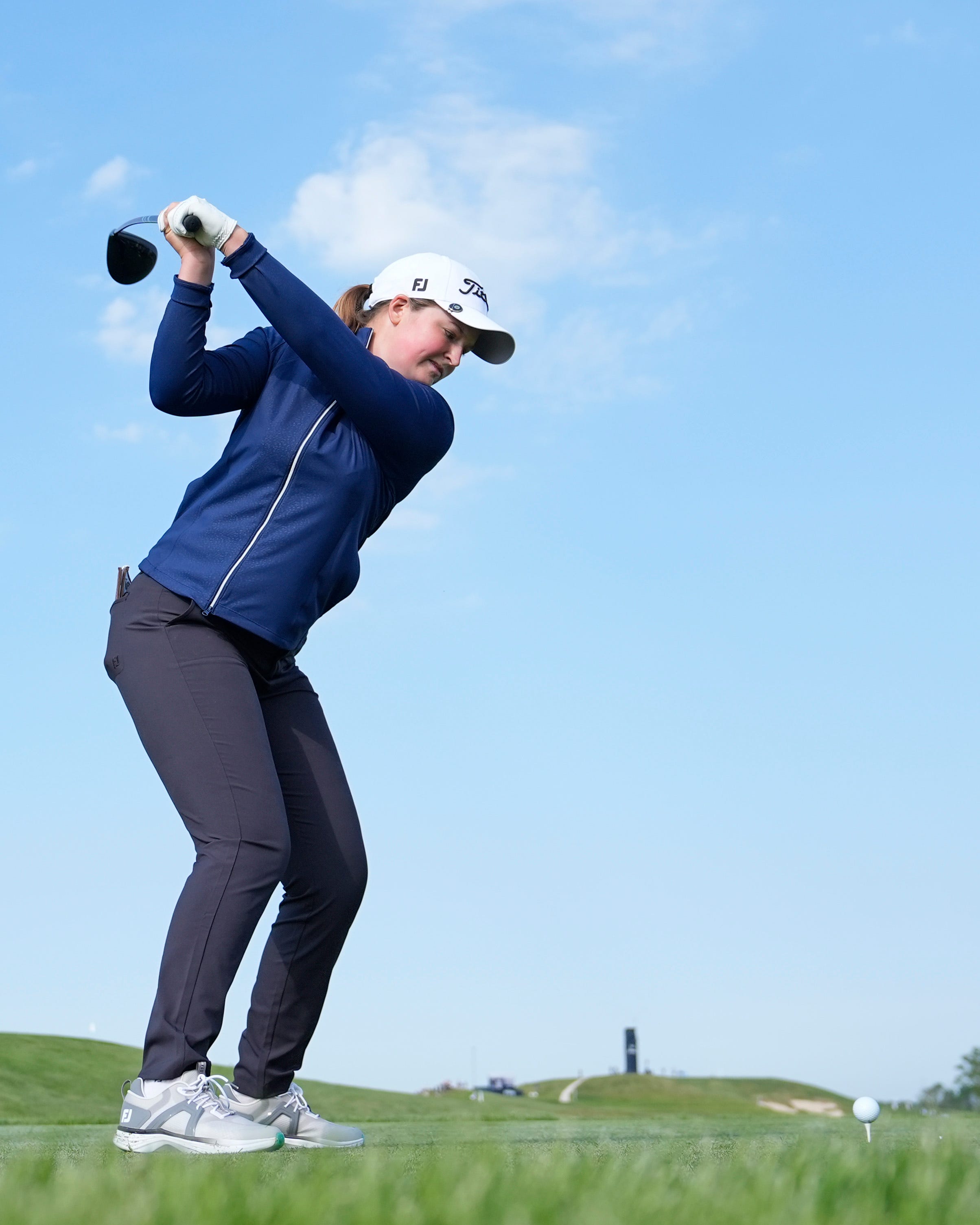 Lottie Woad earns low amateur honors at U.S. Women's Open, moves closer ...