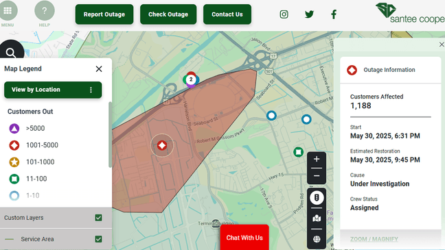 Power restored after severe weather in Horry Co.