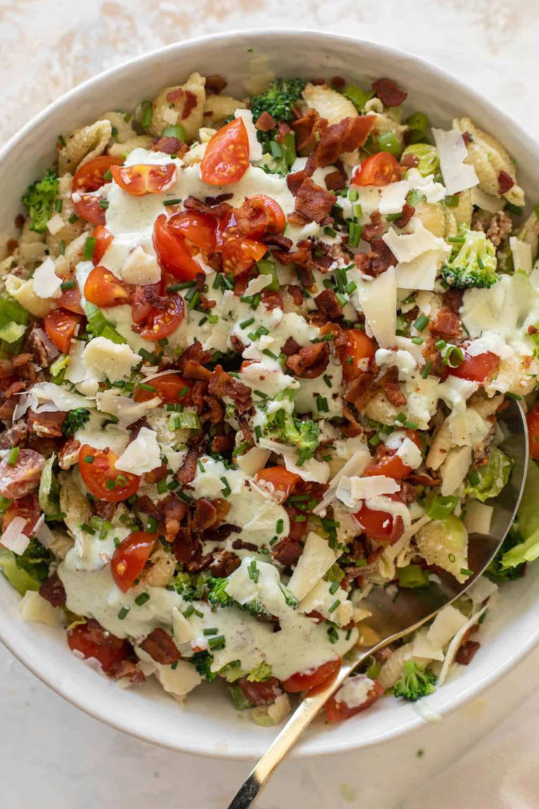 19 Scrumptious Broccoli Pasta Salad Recipes That Are Guilt-Free