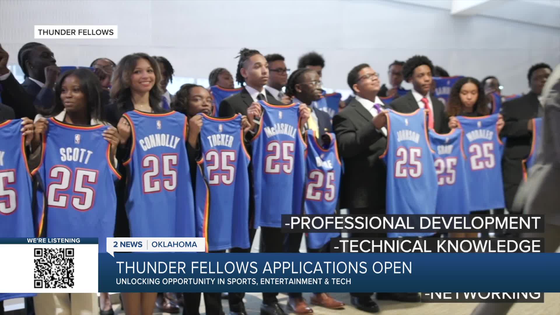 Thunder Fellows give Black Tulsa students opportunities in sports, entertainment