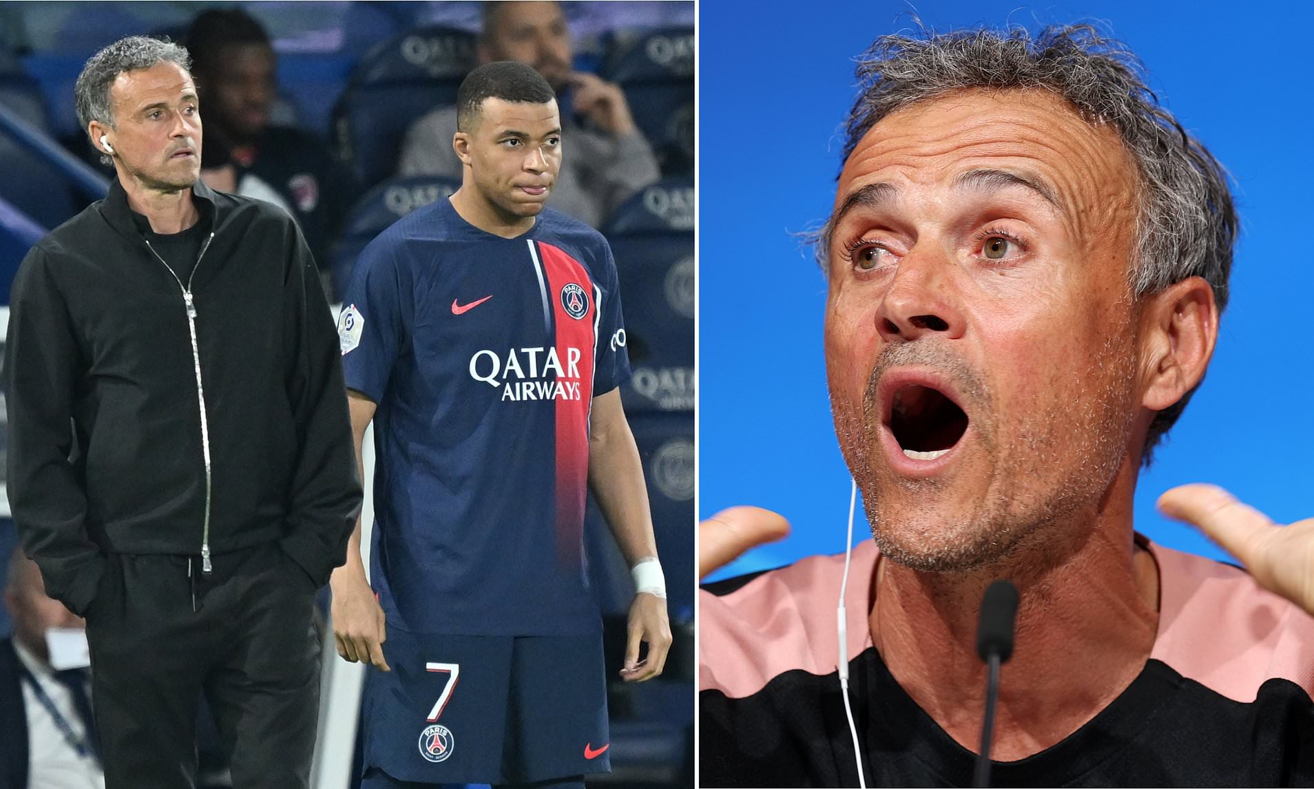 PSG boss Luis Enrique hits back at French journalist over 'Kylian ...