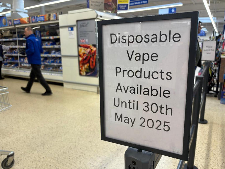Disposable vapes ban to come into force in bid to improve health and ...