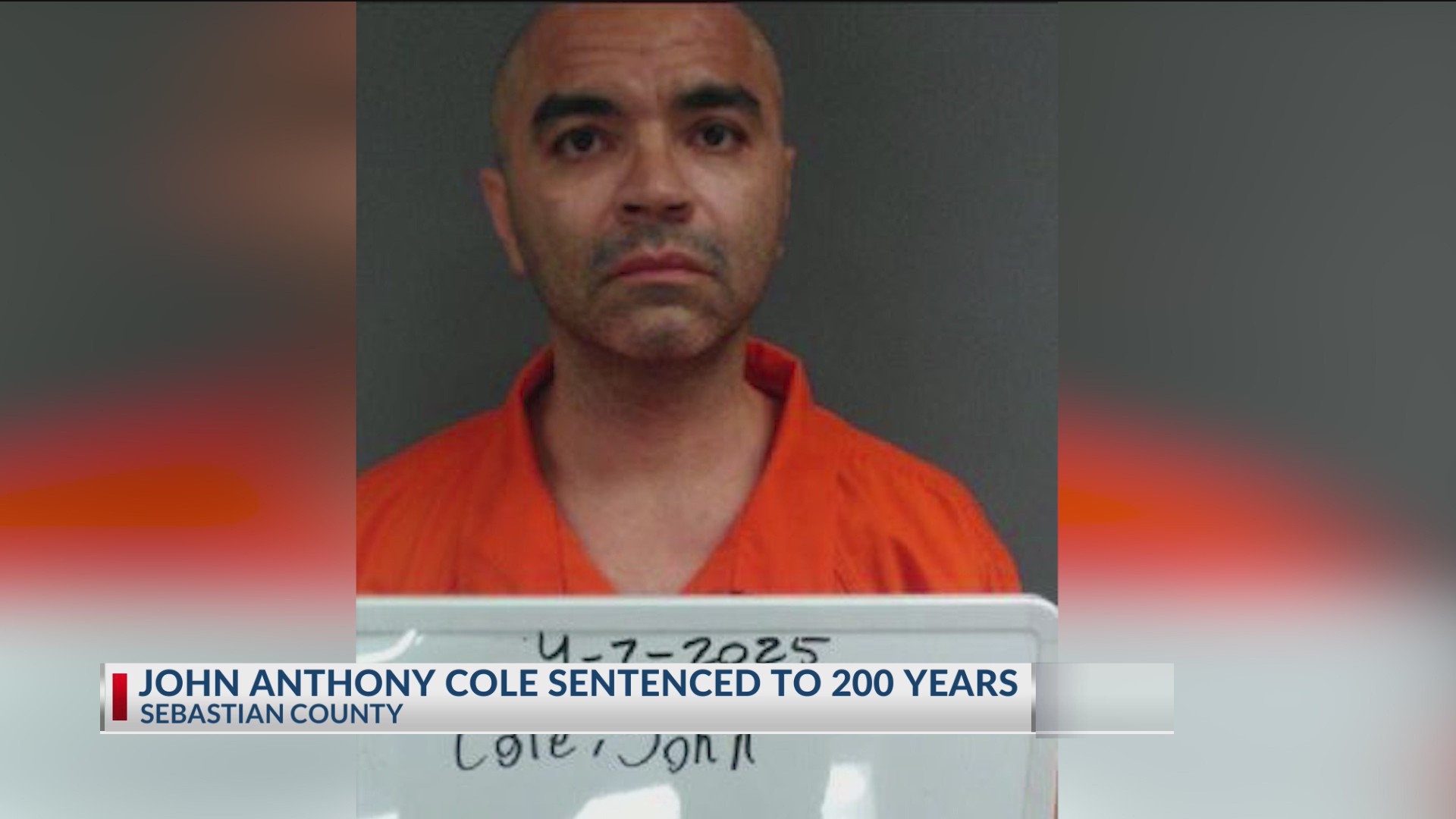 John Anthony Cole sentenced to 200 years