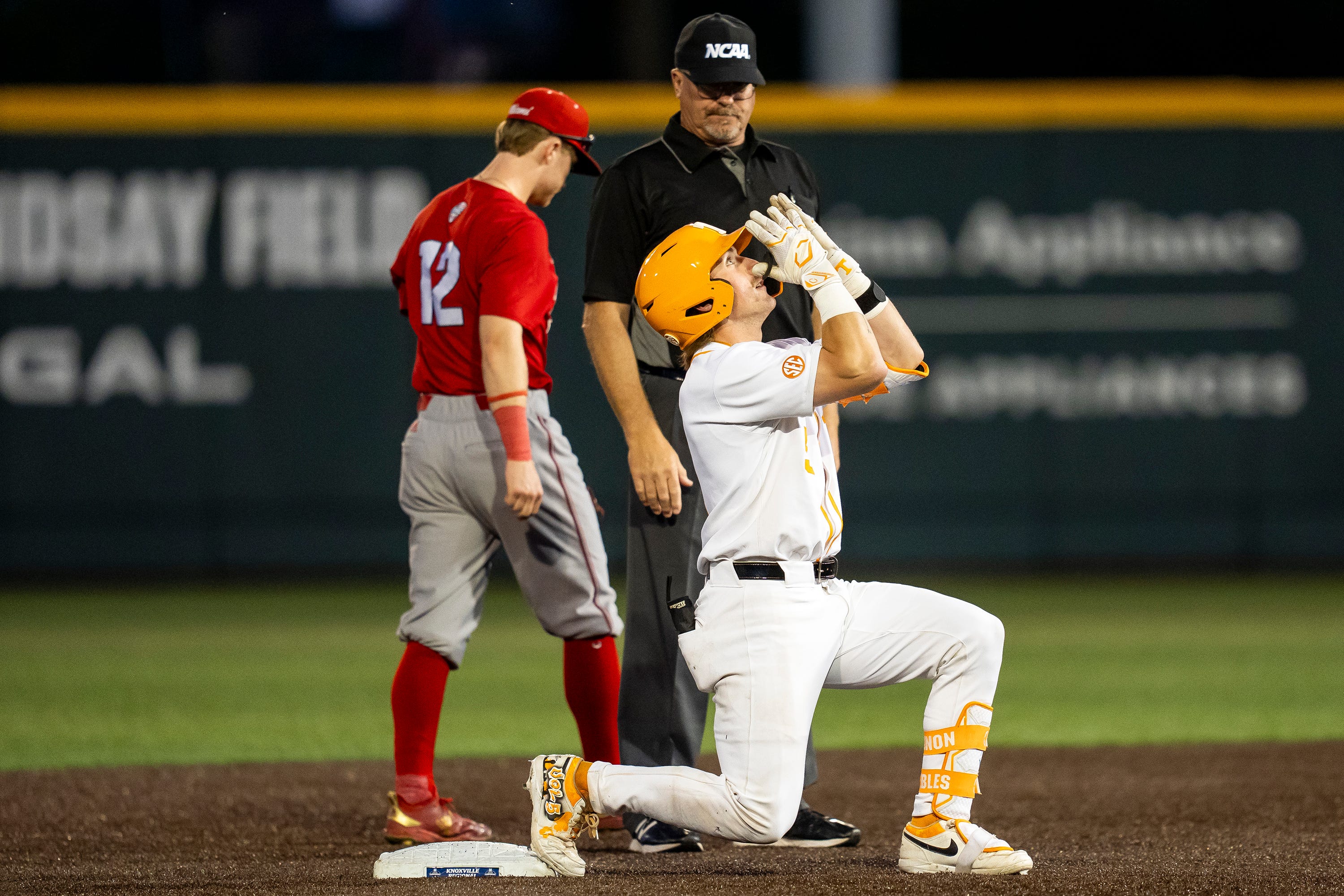 How Drew Gilbert's celebration has returned to Tennessee baseball ...