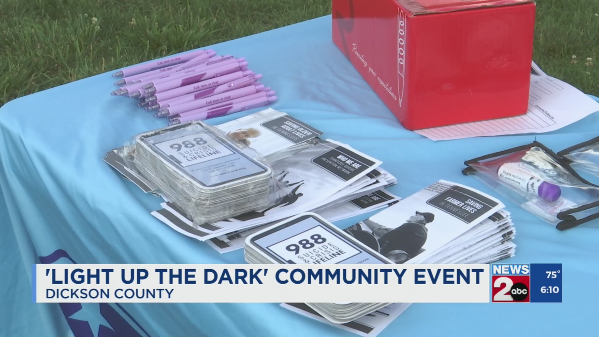 'Light Up the Dark' community event in Dickson County, TN