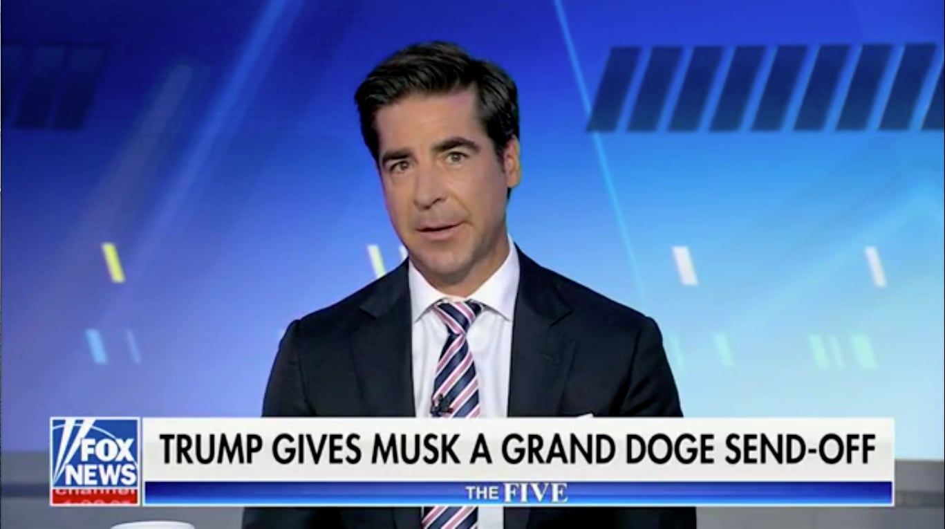 Jesse Watters Uses Musk’s Rampant Drug Use to Talk About Hunter Biden