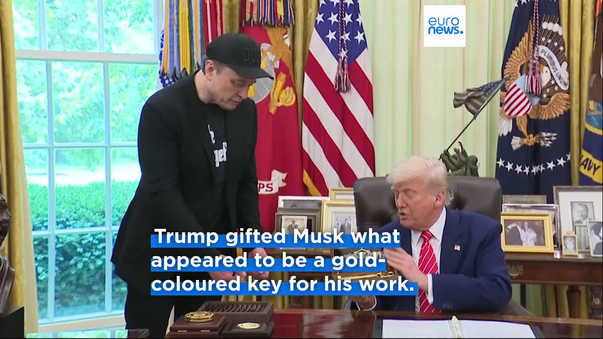 Trump gives Elon Musk an Oval Office sendoff, crediting him with ...