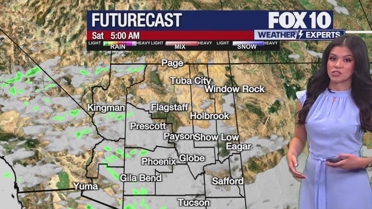 Arizona weather forecast: Warm Friday in Phoenix, but big changes ...