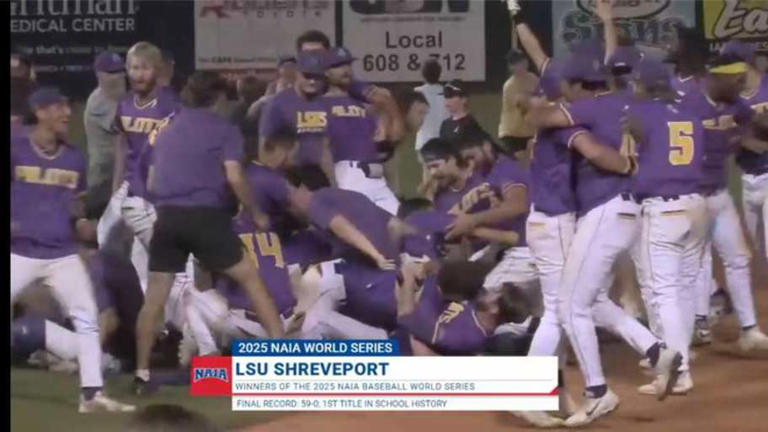 College Baseball's Greatest Season: Unbeaten LSU Shreveport Wins NAIA ...
