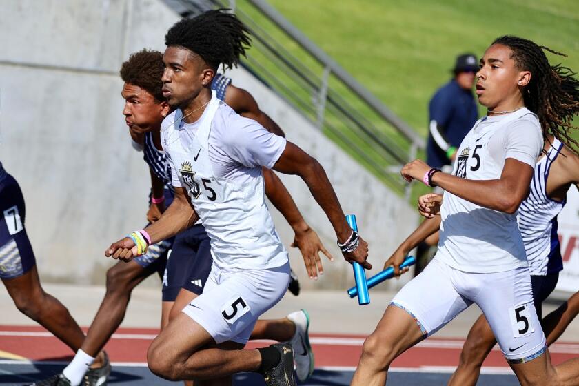 Servite's 'Fab Four' show their blazing speed at state track and field ...