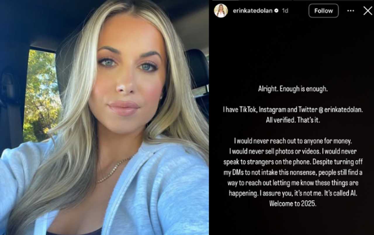 Erin Dolan Speaks Out After Phishing Scams