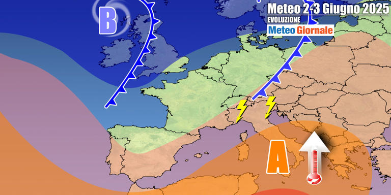 Meteo 7 Giorni: dominio dell’Anticiclone Africano, ma incombono i temporali