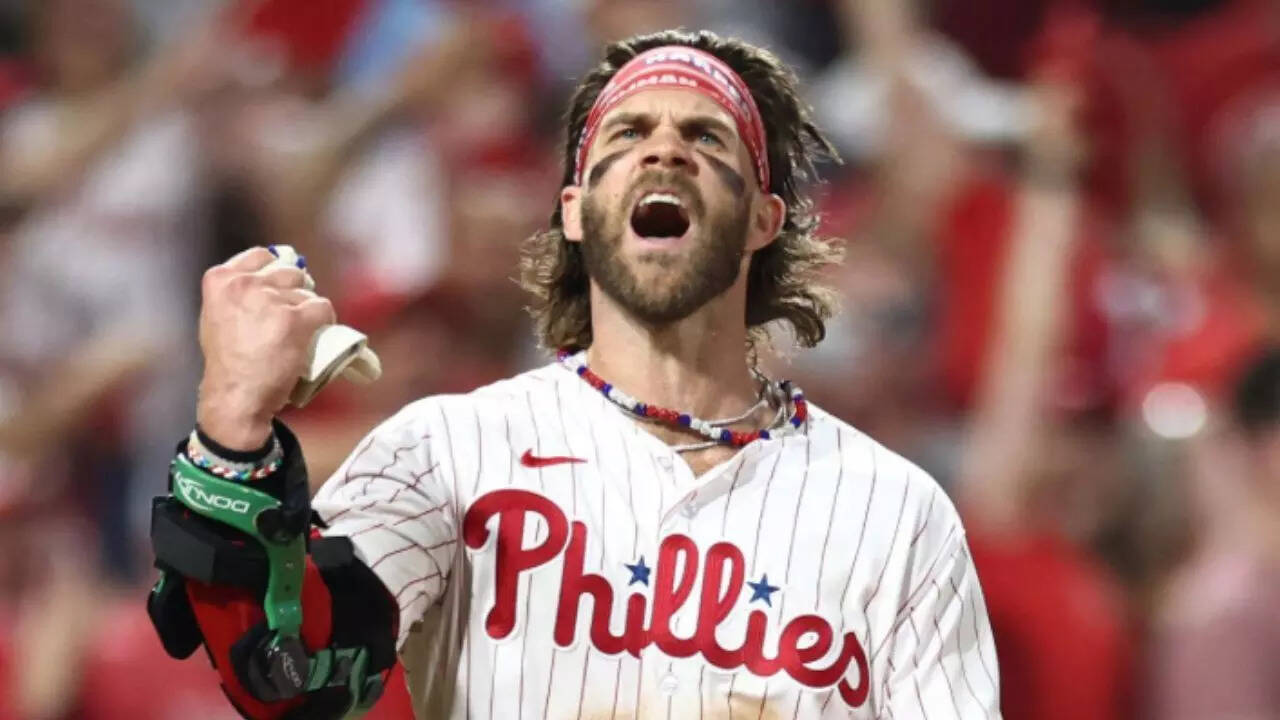 Bryce Harper questions MLB pitching tactics after painful hit-by-pitch ...