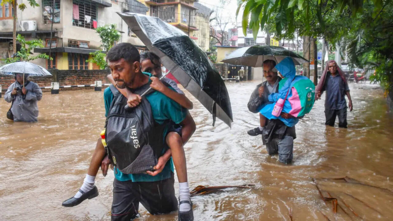 Heavy Rains Trigger Floods, Landslides in Assam; 5 Dead, Thousands ...