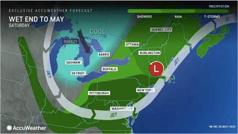 Here's Timing For New Round Of Severe Storms As One Of Wettest Months ...