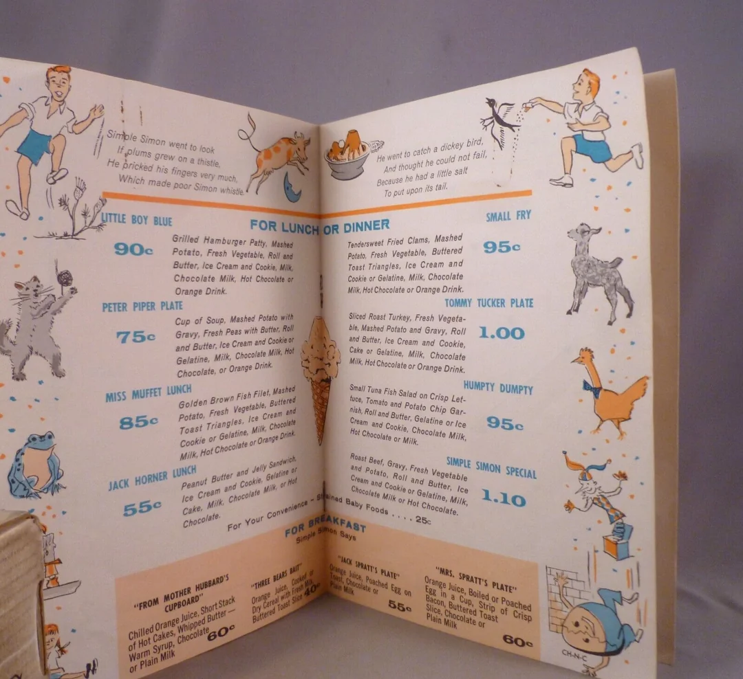 17 Vintage Menus From the 1950s Dining Scene