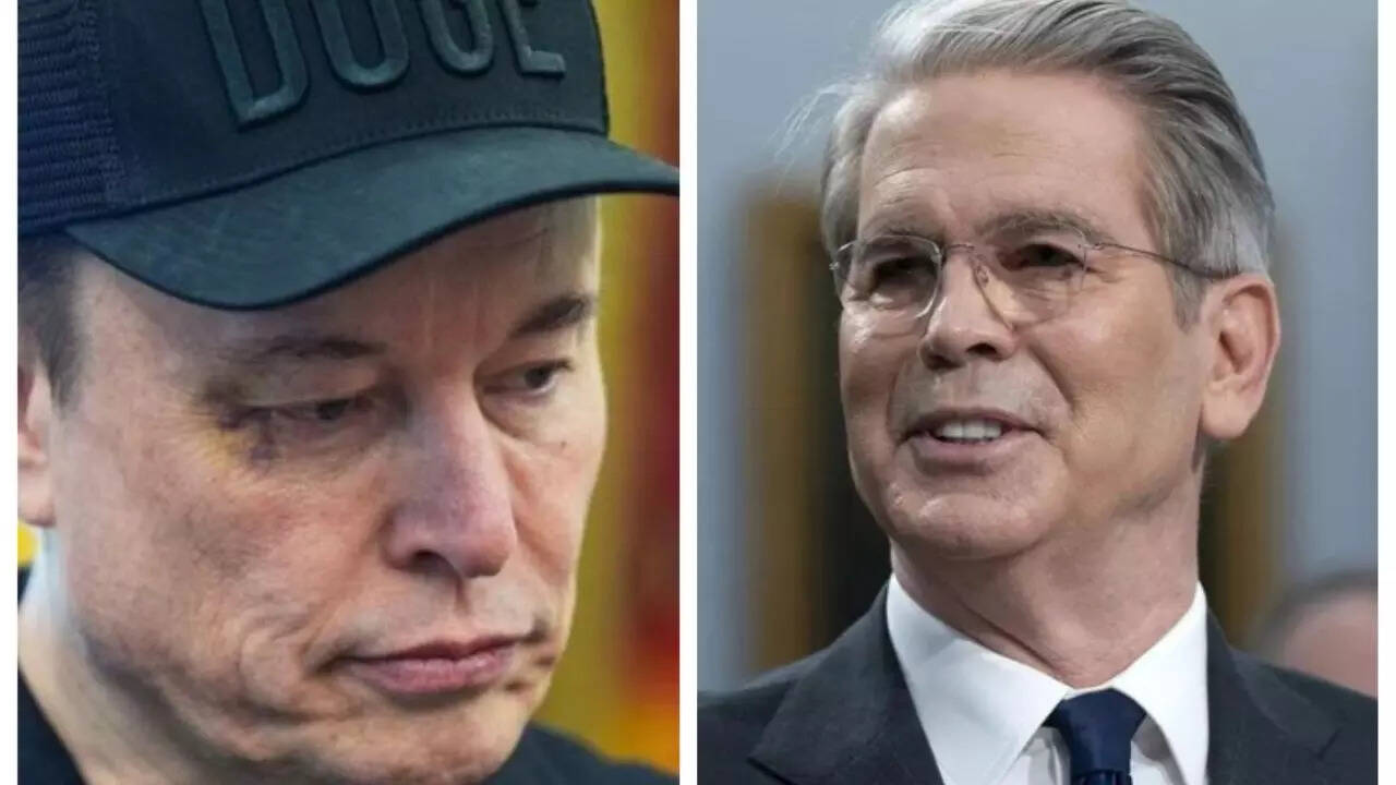 Elon 'shoved' 62-year-old Scott Bessent and Trump did not side with ...