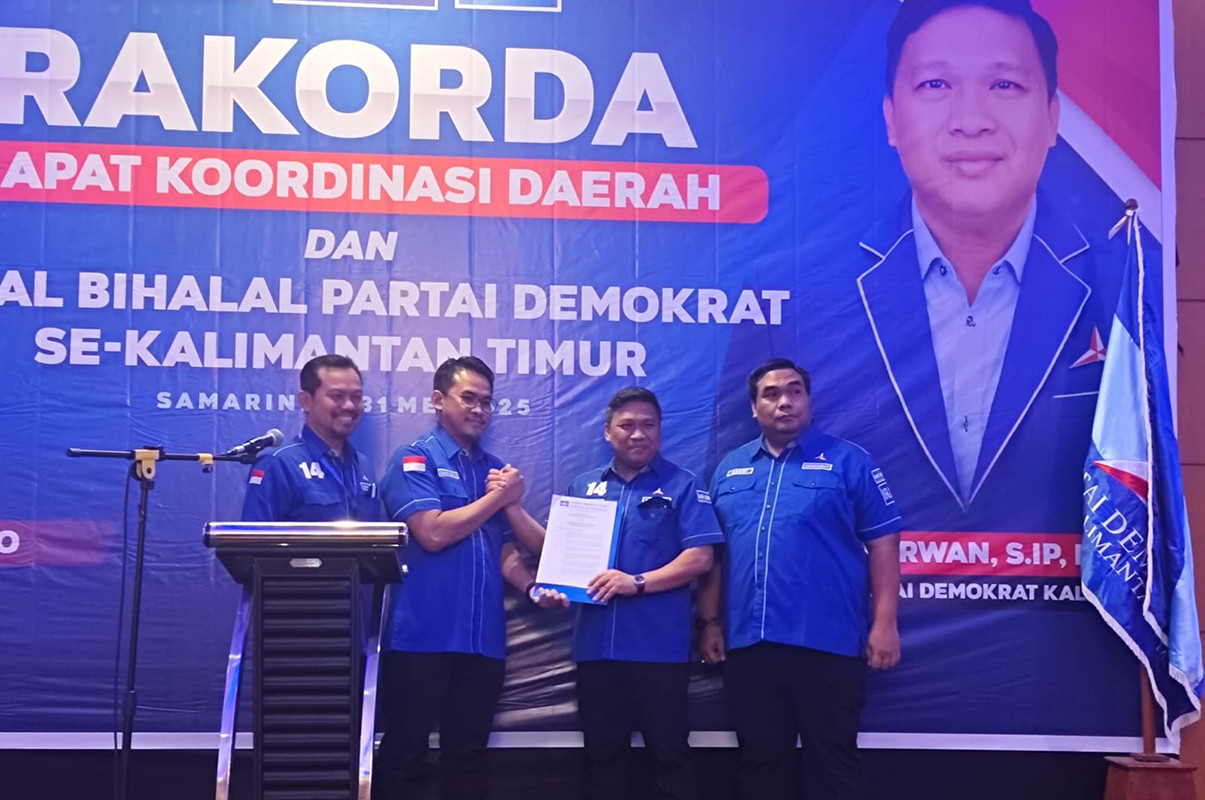 Bambang Soepriyadi Pimpin DPD Demokrat Kaltim Gantikan Irwan Fecho