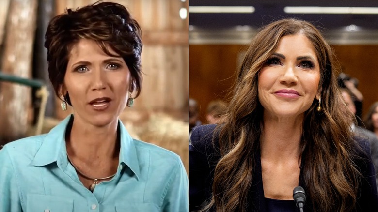 Kristi Noem Looks So Different Ditching Her Hair Extensions