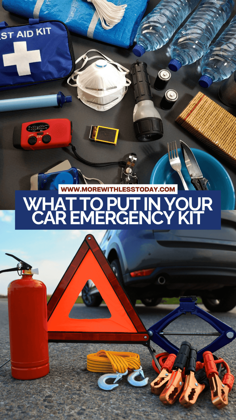 Car Emergency Kit - What To Keep In Your Car For Emergencies