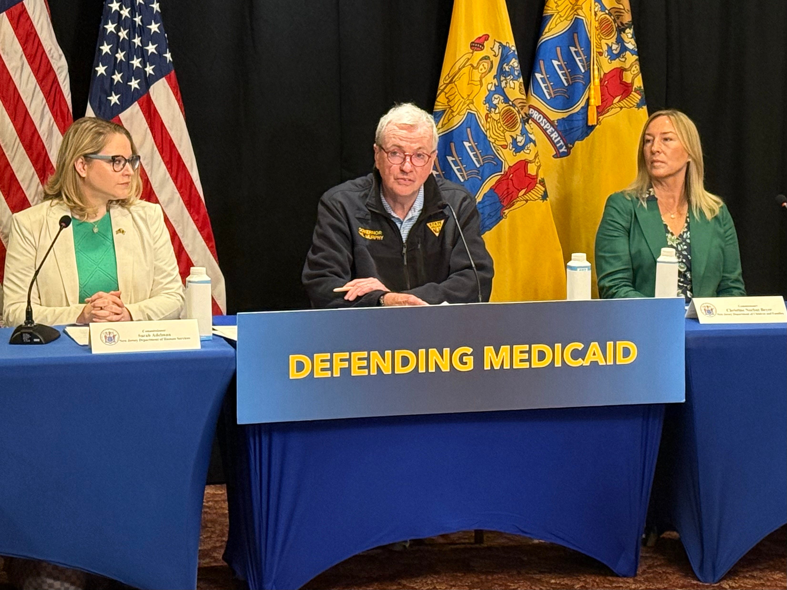 Medicaid cuts will 'drill a hole' through NJ families, Murphy says