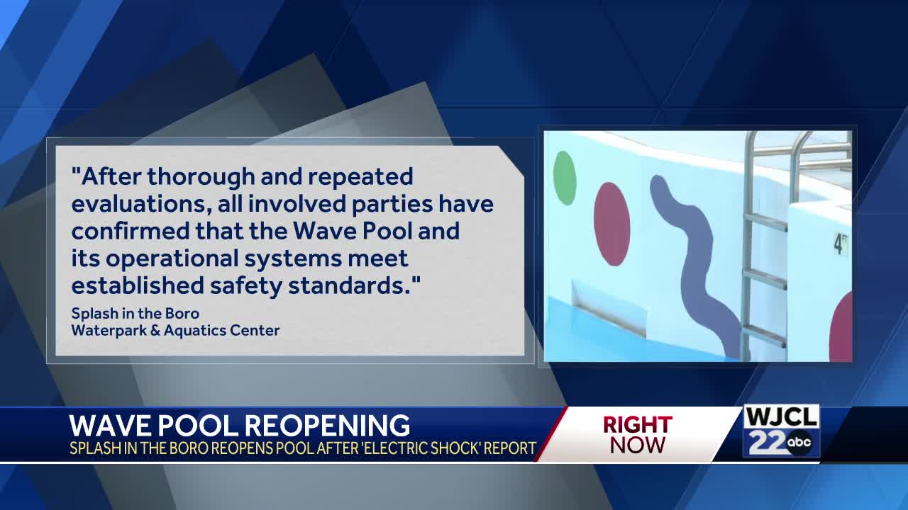 'Splash in the Boro' wave pool reopens