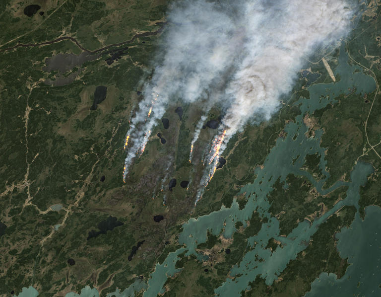 Smoke from Canadian wildfires worsens air quality in Dakotas ...