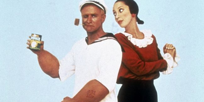 "Alle blev stenet" under Robin Williams' Popeye-film