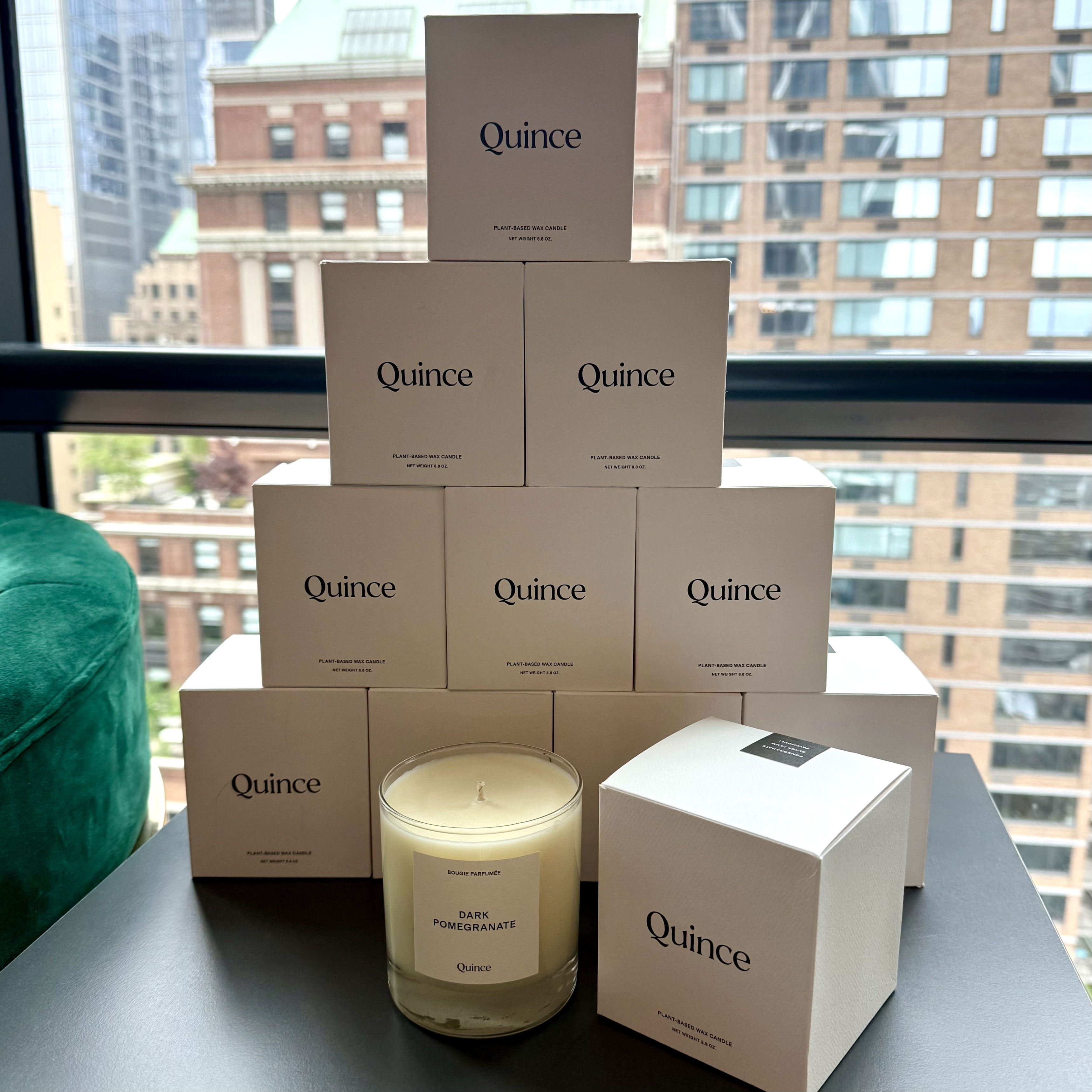We Tested ALL of Quince's New $24 Candles—This Is the Clear Winner