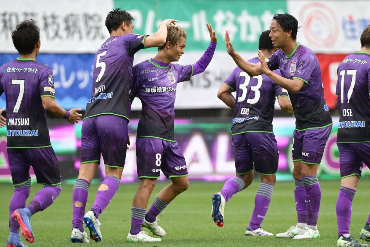 藤枝MYFC 杉田真彦“デザイン”逆転弾でリーグ戦6試合ぶり勝利! 山形に2‐1【J2リーグ第18節速報】