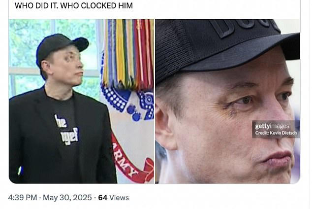 Elon Musk black eye sparks rumor over Stephen Miller's wife as she ... Elon Musk black eye sparks rumor over Stephen Miller's wife as she ...
