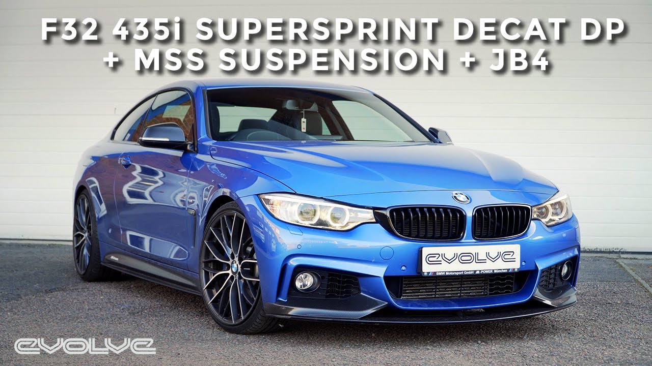 MSS Suspension + Supersprint Decat + JB4 Tune on F32 435i N55 | Street ...