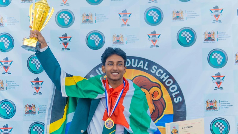 South African chess prodigy Jorah Soojay achieves perfect score at ...