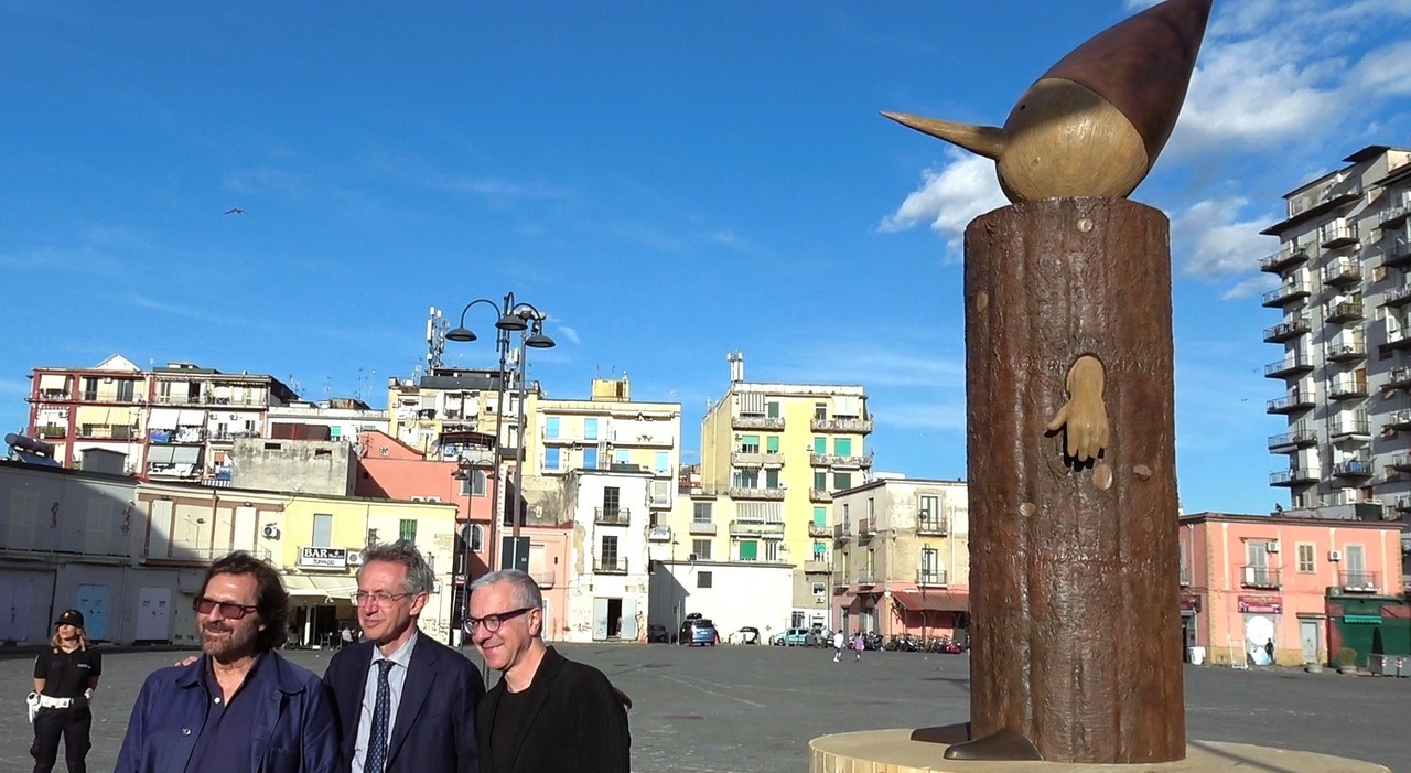 Piazza Mercato, inaugurata dal sindaco Manfredi la nuova installazione ...