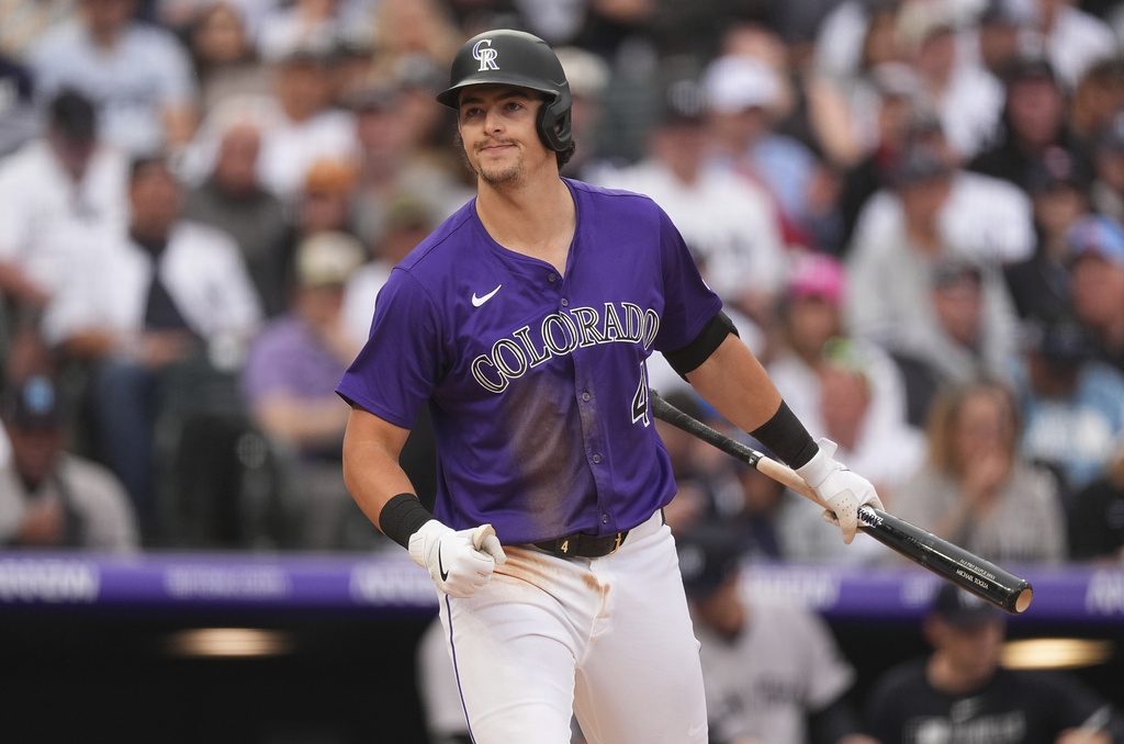 Rockies demote first baseman Michael Toglia
