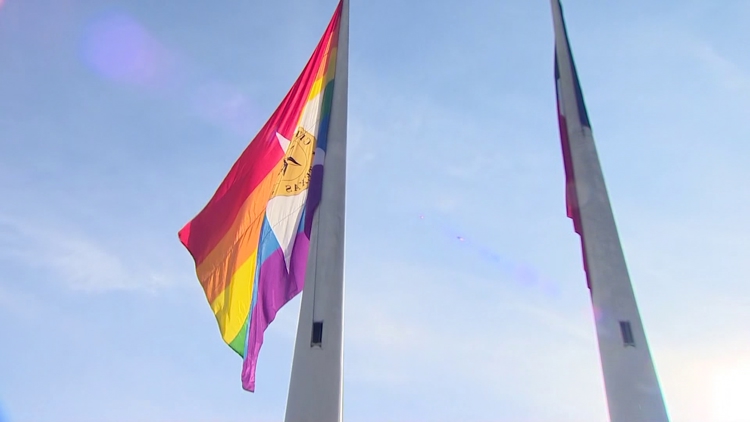 Dallas raises city pride flag for Pride Month