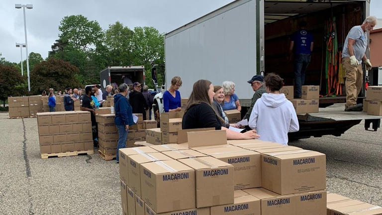 Six local food banks receive over 28k pounds of food from generous donation